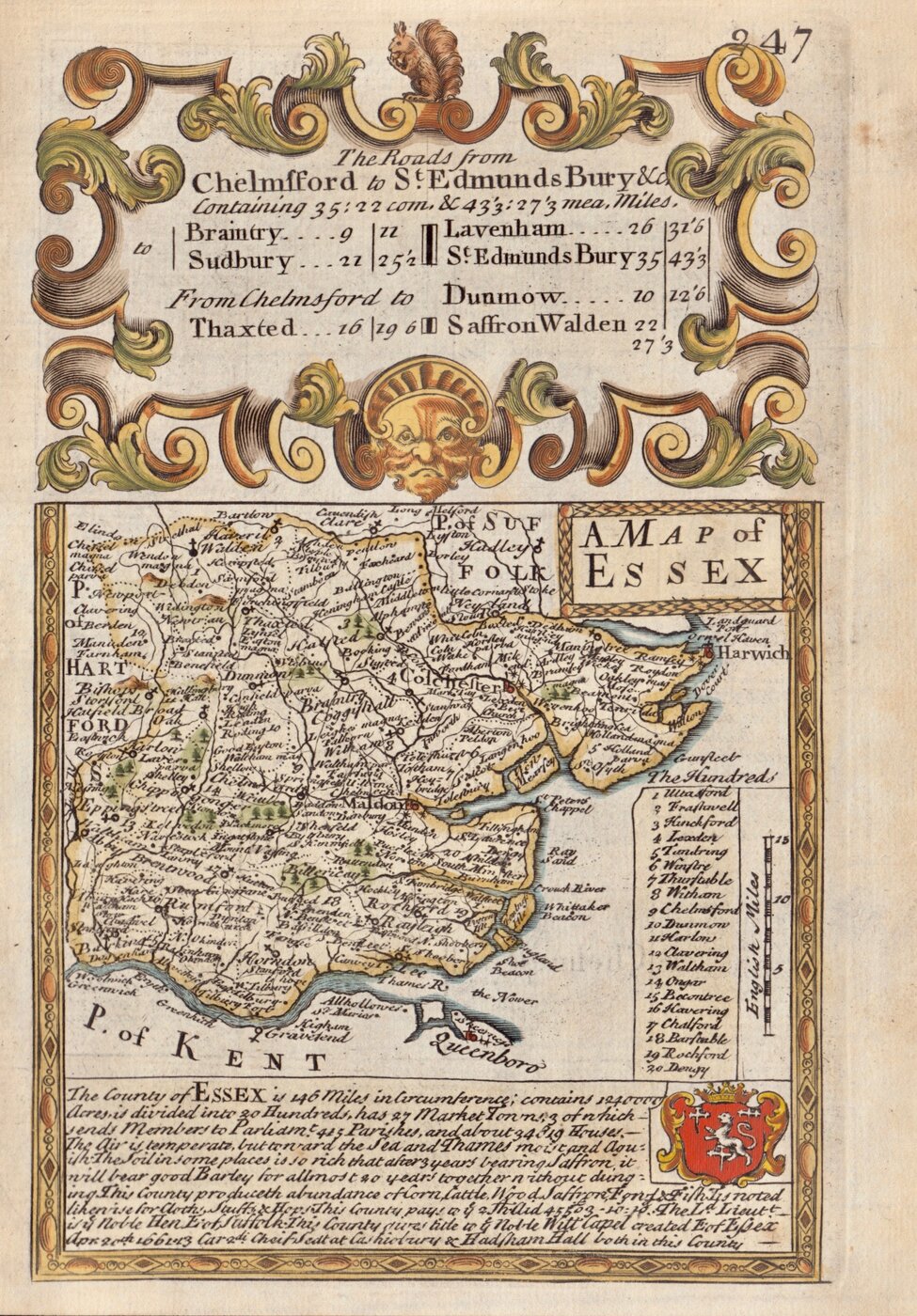 Essex Antique Maps Old Maps Of Essex Vintage Maps Of Essex Uk